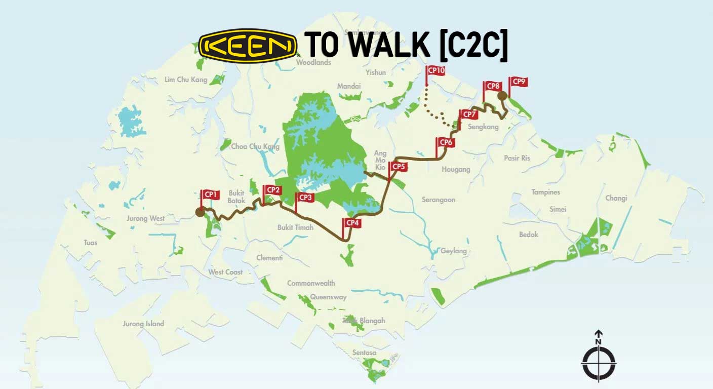 Keen To Walk [C2C] | SGTREK