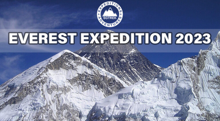 SGTREK-Everest Expedition 2023 | SGTREK